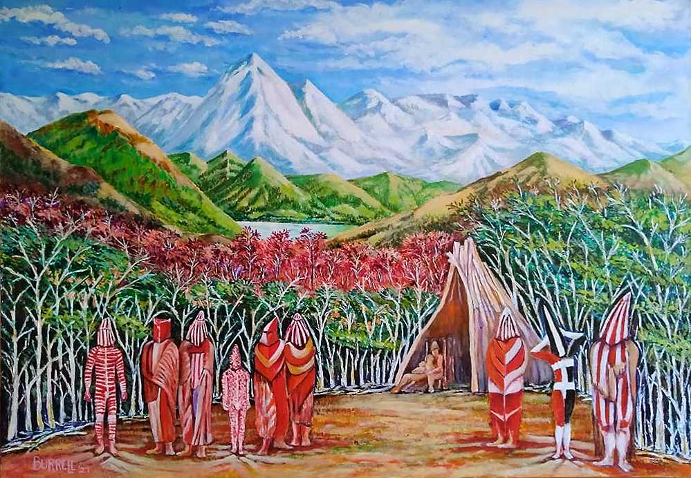 Selk’nam Patrimonio Cultural: “HAIN la gran ceremonia. Ulen, K’terrnen ...